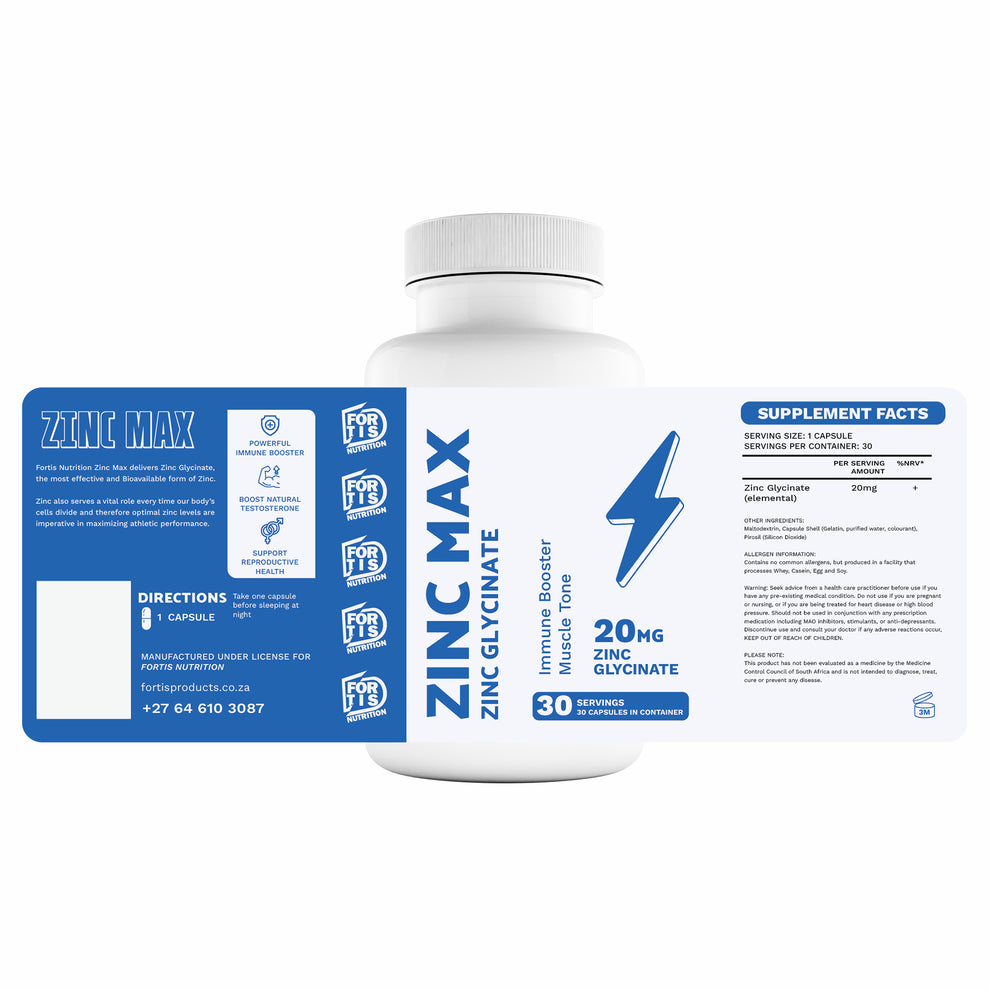 Zinc Glycinate – Fortis Nutrition